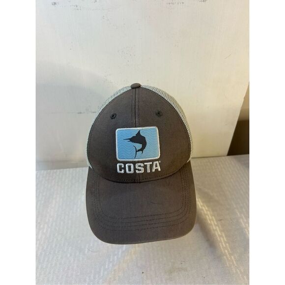 Costa | Accessories | Costa Baseballfishing Hat Cap Snap Back Gray Blue ...